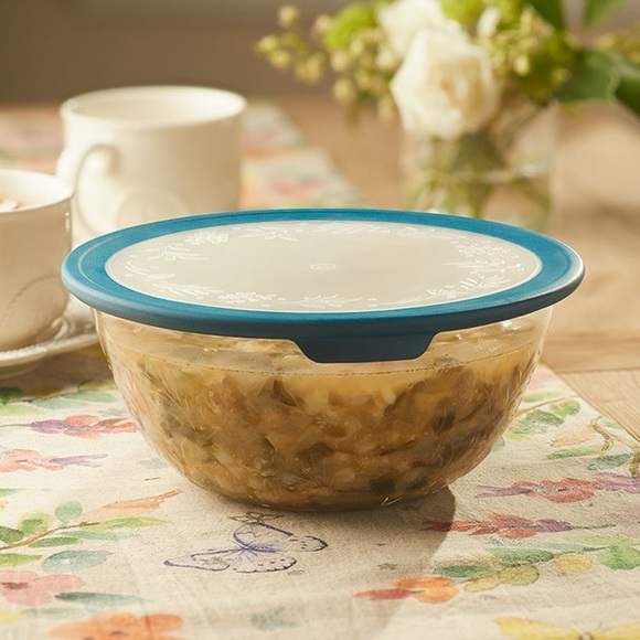 Princess House | Kitchen | Princess House Wildflowerlarge Serving Bowl ...